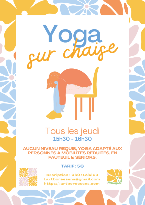 Yoga Sur Chaise